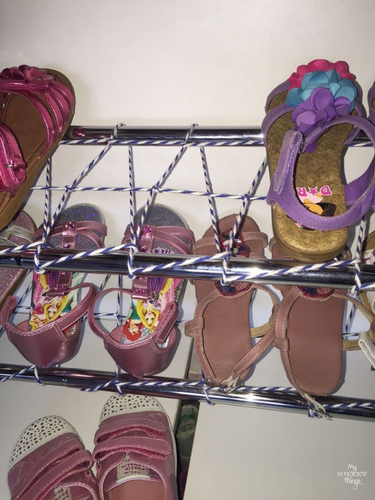 Kids Friendly Shoe Rack • My Sweet Things