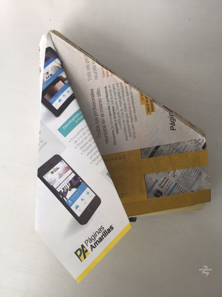 DIY Magazine Christmas Tree • My Sweet Things