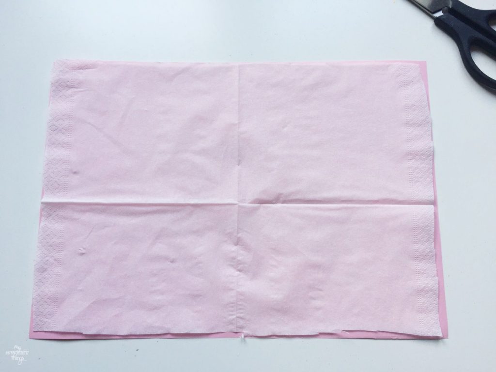 How To Print On Napkins From Home For Your Decoupage Projects