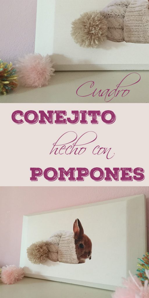 Conejito de Pascua con pompones · My Sweet Things