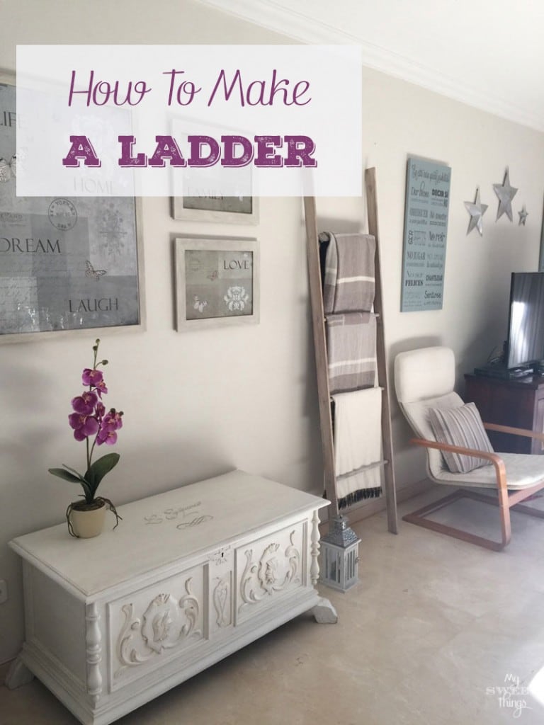 How to make a decorative ladder