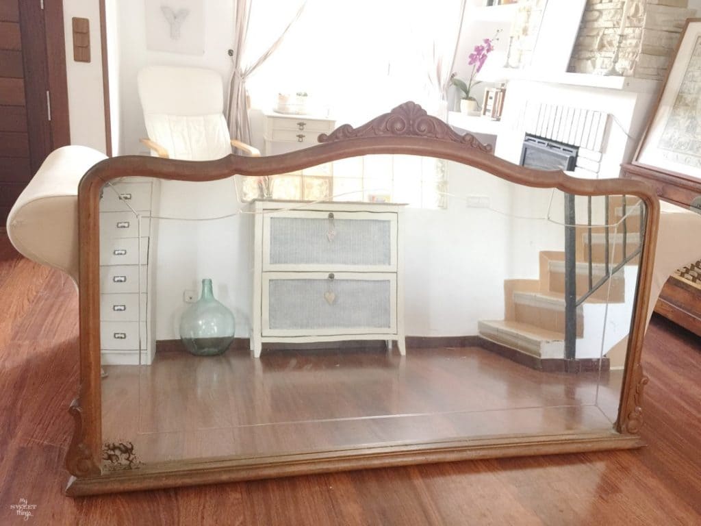 How To Make a Chalkboard From a Mirror · My Sweet Things