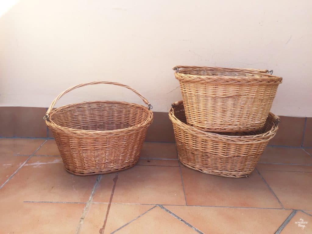 How to Update Wicker Baskets in 5 Minutes · My Sweet Things