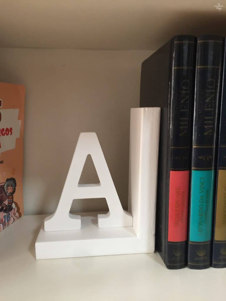 How to Make Stylish Bookends for Less than $5 · My Sweet Things