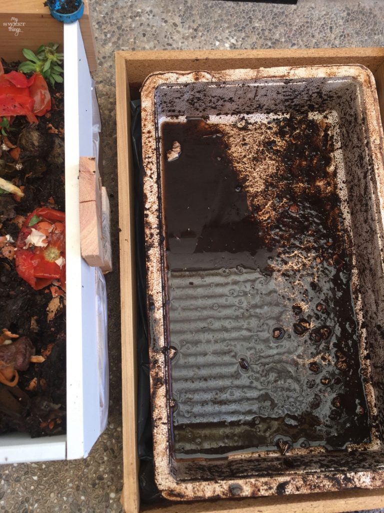 DIY Worm Compost Bin For Vermicomposting • My Sweet Things