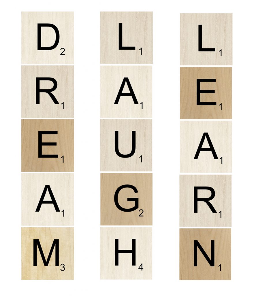 How to make a DIY Scrabble Wall Art • My Sweet Things